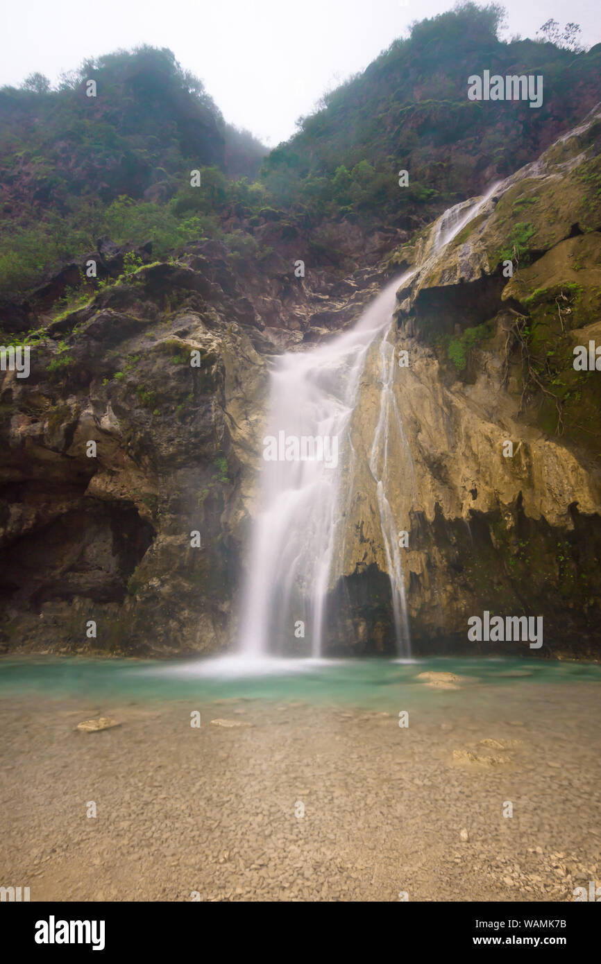 Ayn Khor Water Fall Salalah Oman Stock Photo - Alamy
