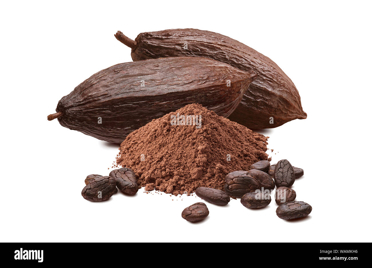 Real cocoa bean hi-res stock photography and images - Alamy