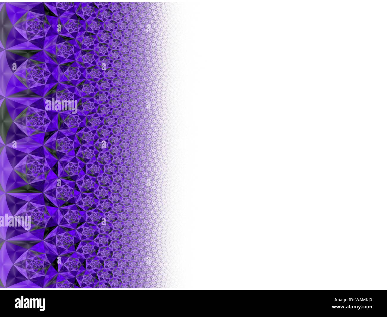 Symmetrical fractal gradient pattern background, digital artwork for ...