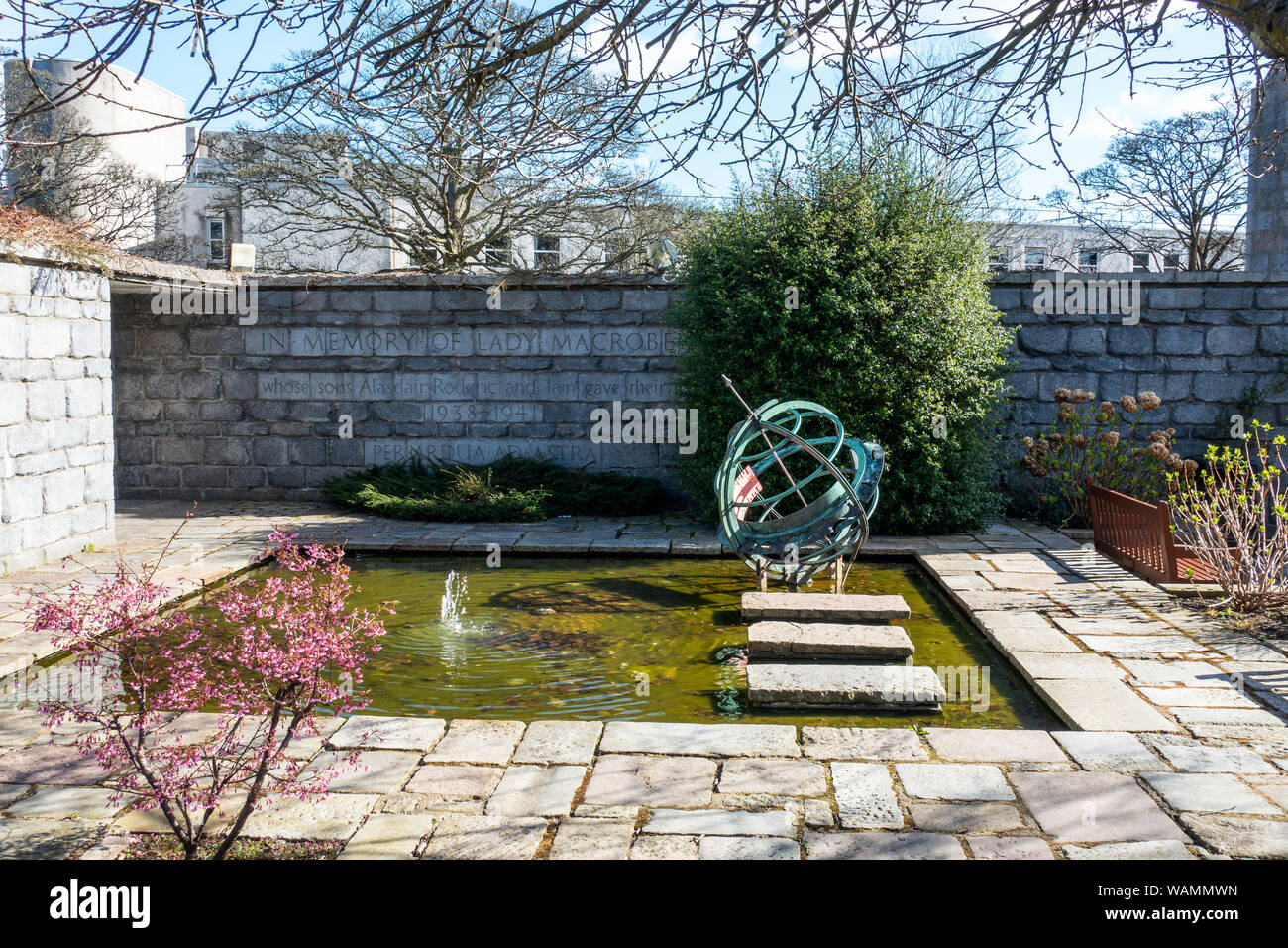 MacRobert Memorial Garden at the end of Wrights' and Coopers' Place off ...