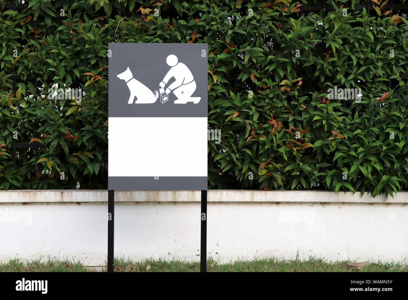 Domestic waste sign hi-res stock photography and images - Alamy