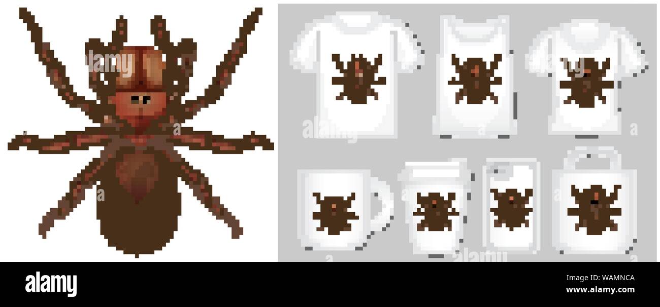 Minecraft Spider Template