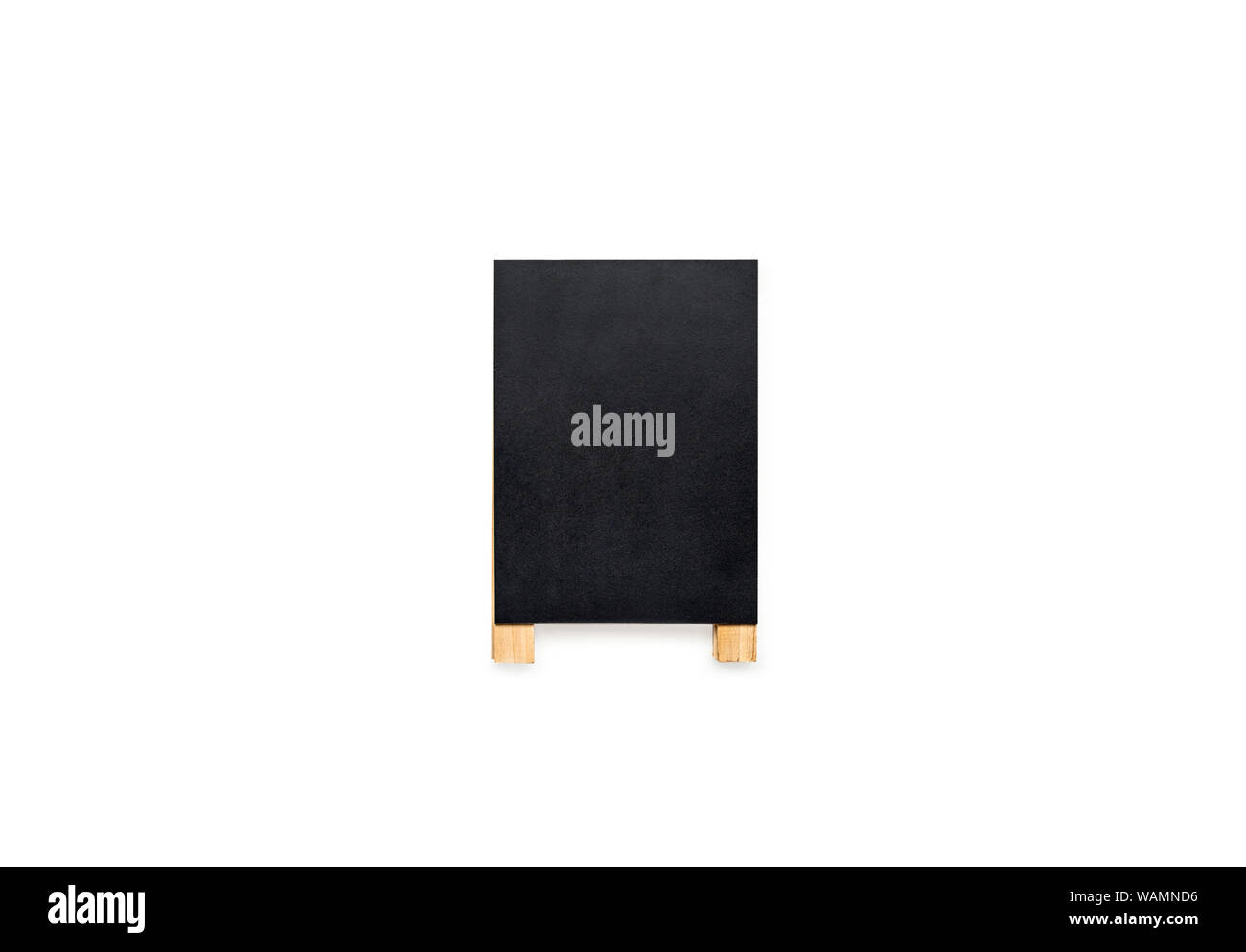 Chalkboard on white background. Empty chalkboard template Stock Photo ...