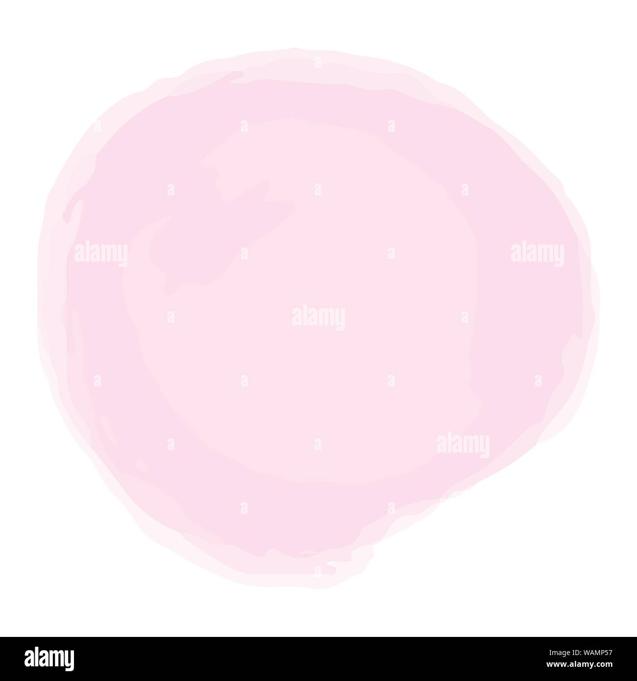 Vector watercolor imitation pastel color abstract stain. Blot ...