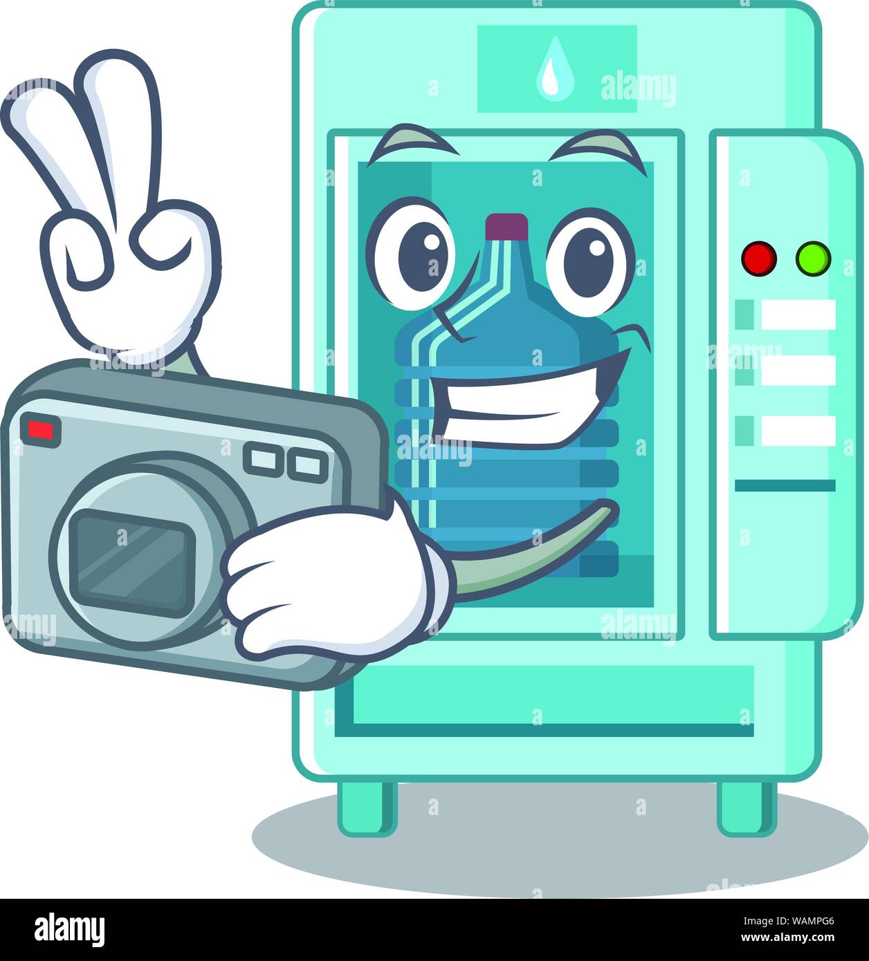 Photo me vending machine Stock Vector Images - Alamy