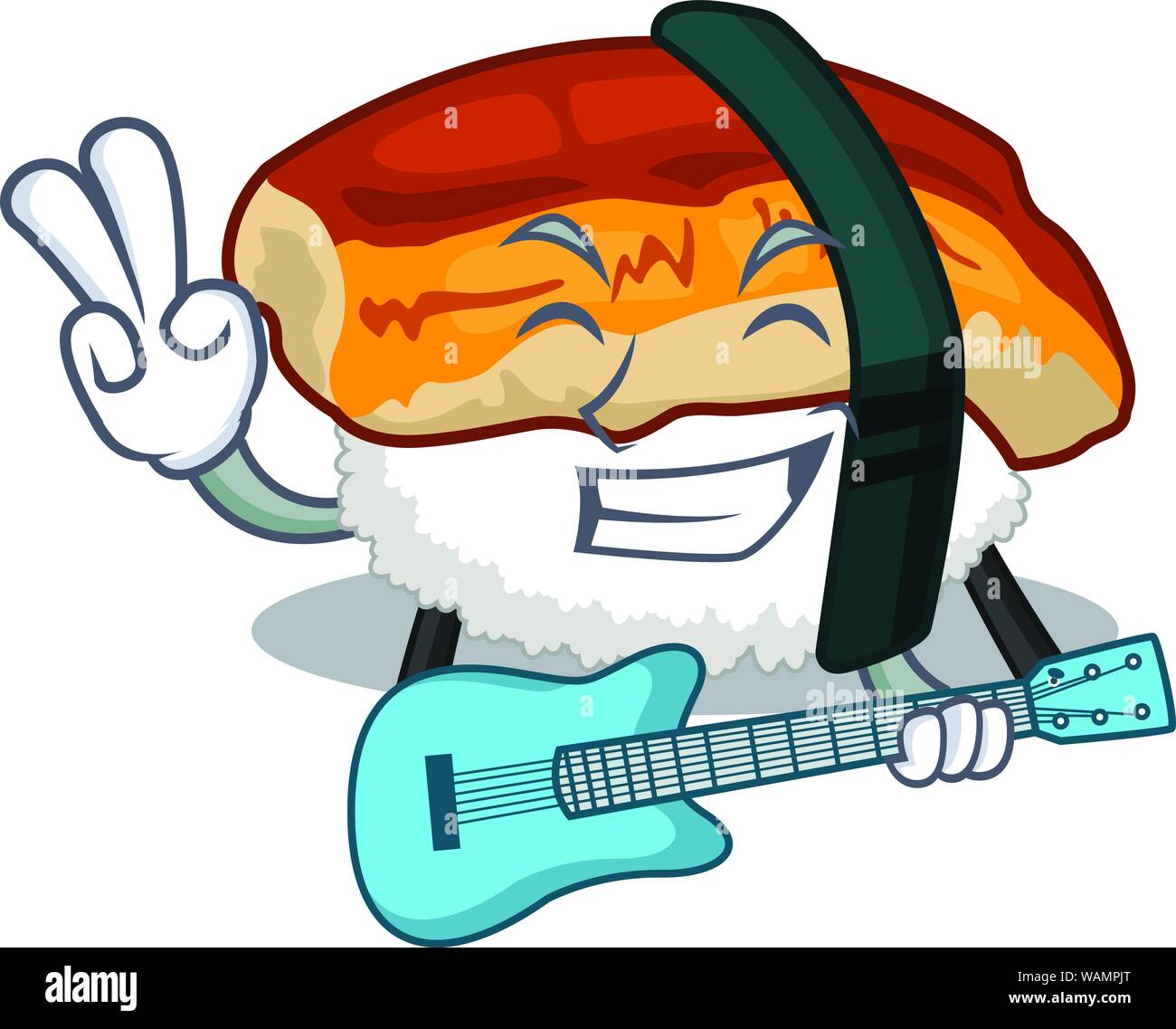 Rock fish sushi Stock Vector Images - Alamy