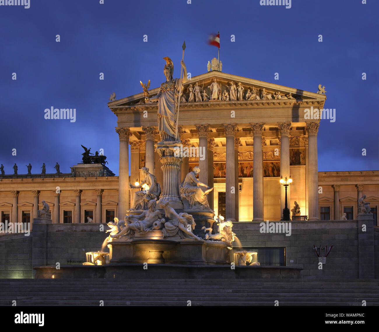 Austrian capital landmarks hi-res stock photography and images - Alamy