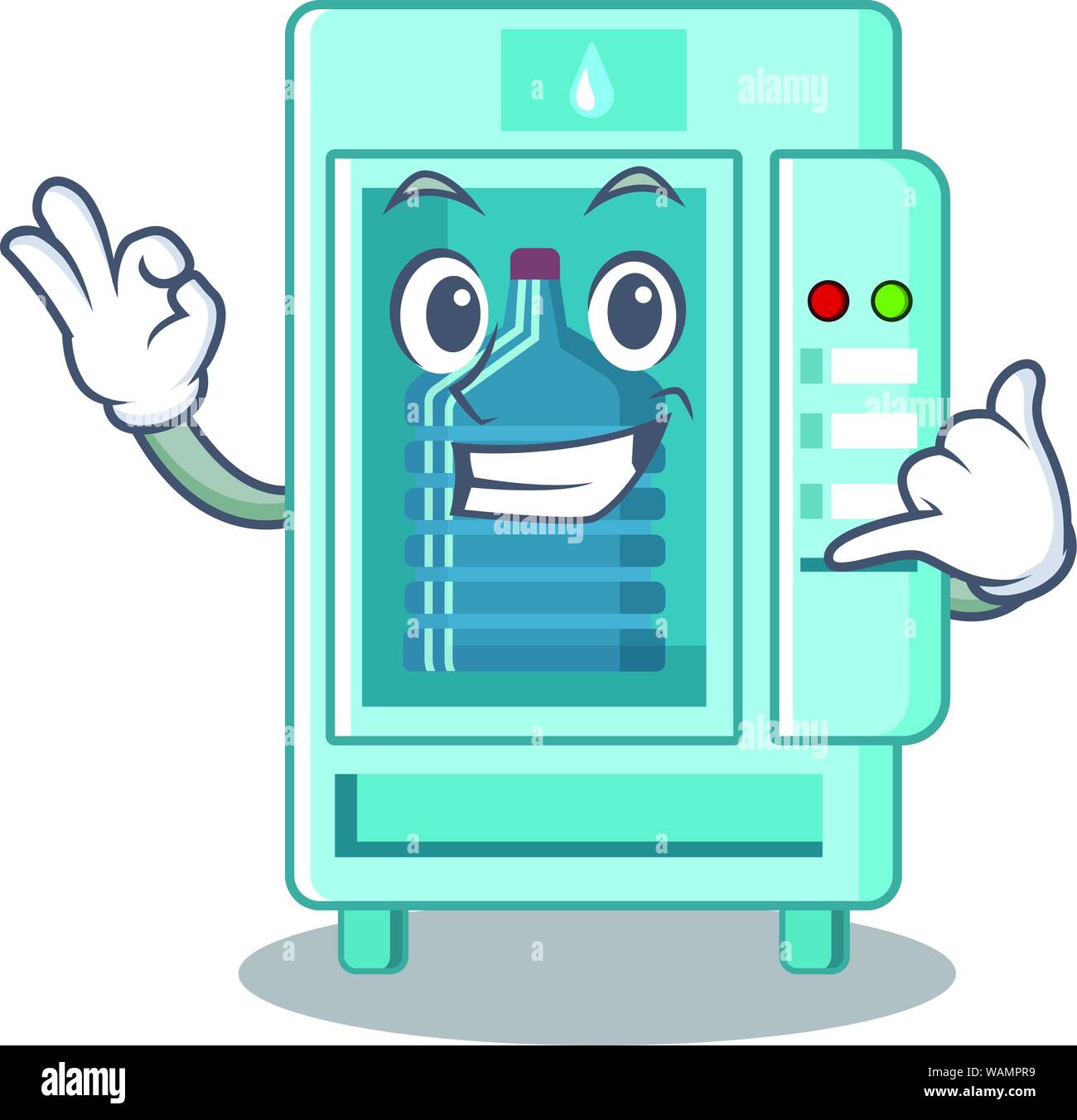 Automatic calling machine Stock Vector Images - Alamy