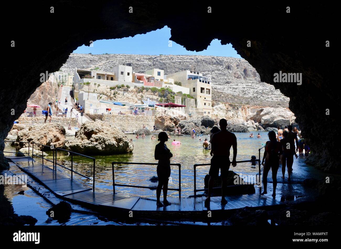Ghar lapsi cave hi-res stock photography and images - Alamy
