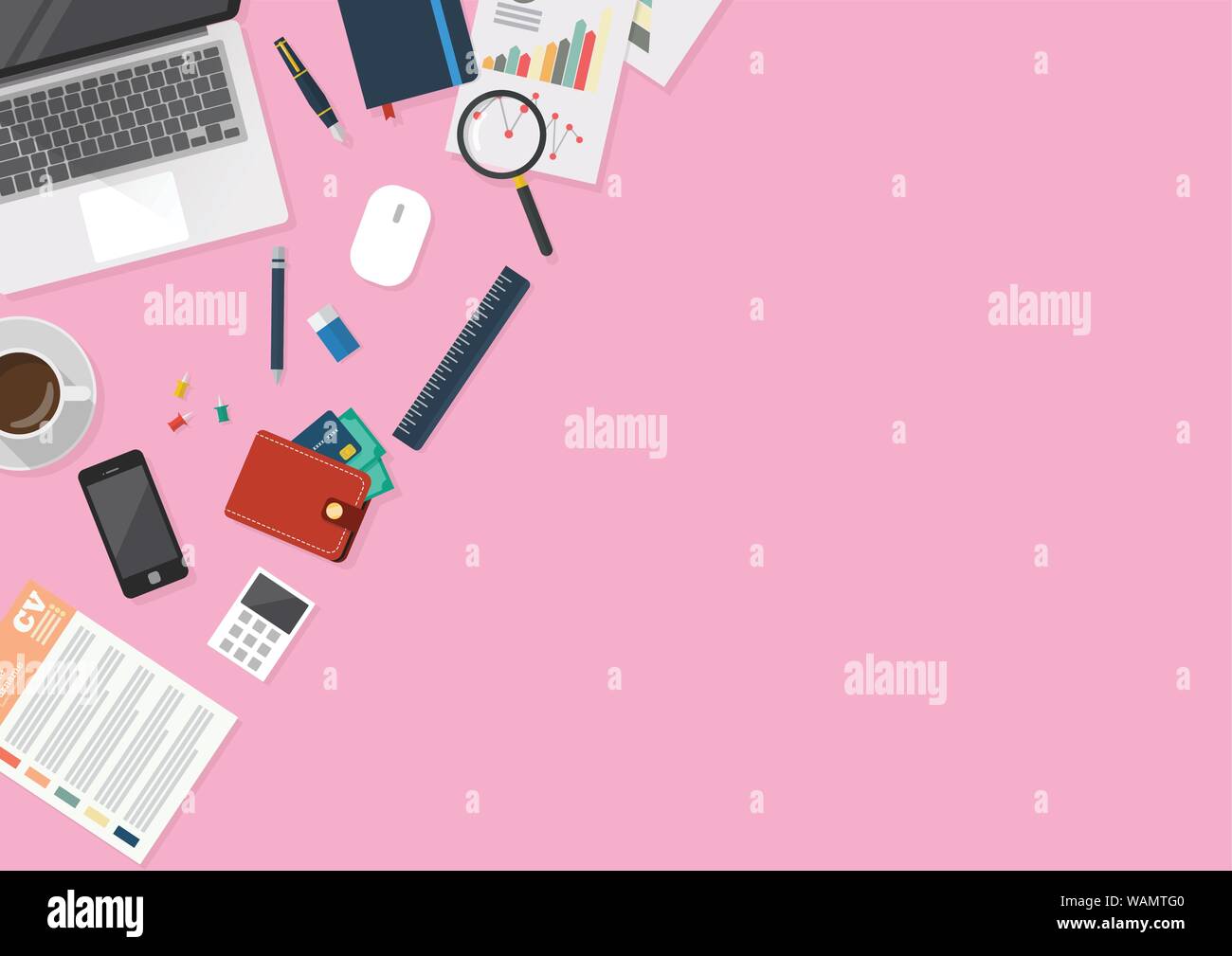 Workspace design Stock Vector Images - Alamy