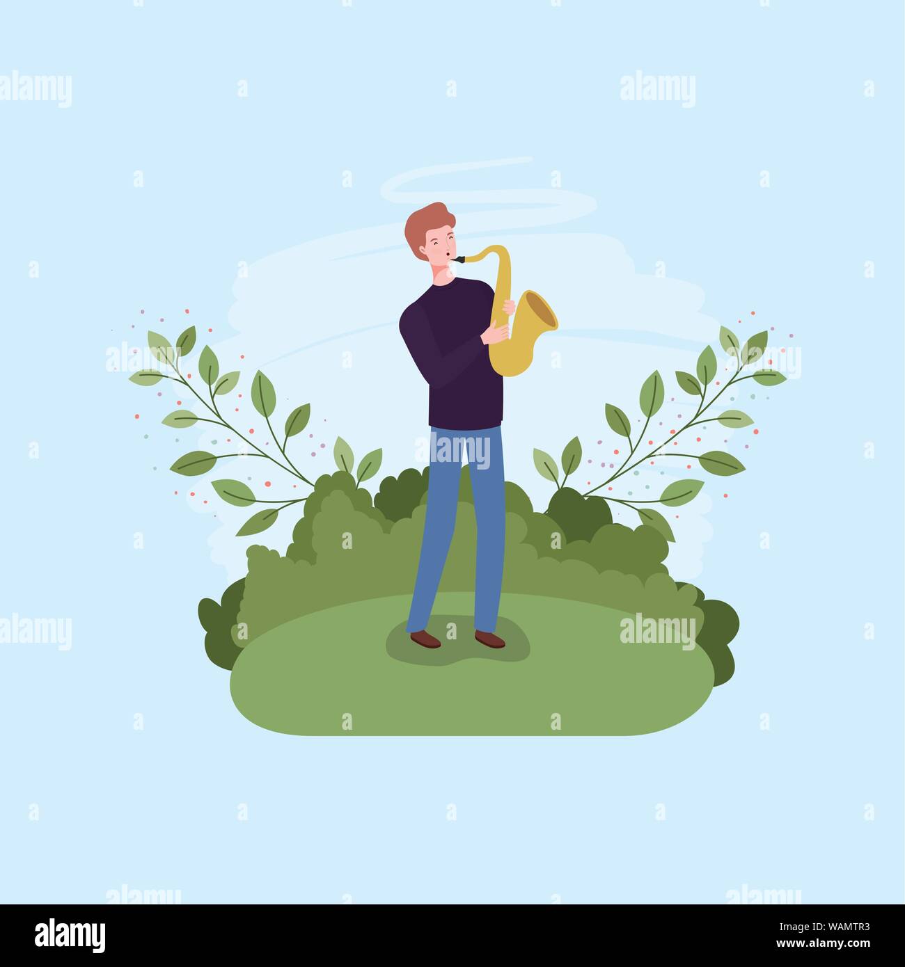 Saxo player hi-res stock photography and images - Alamy