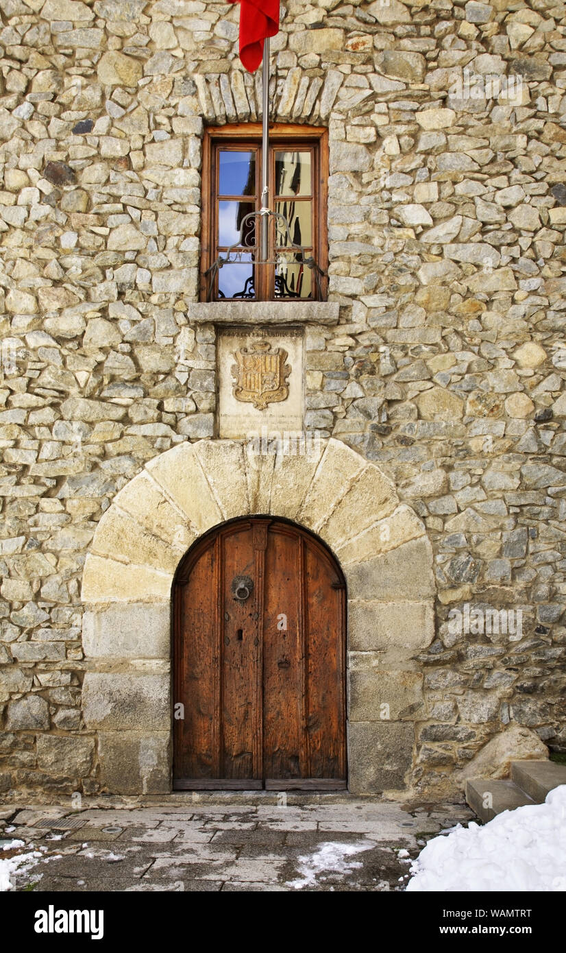 Casa de la Vall in Andorra la Vella. Andorra Stock Photo - Alamy