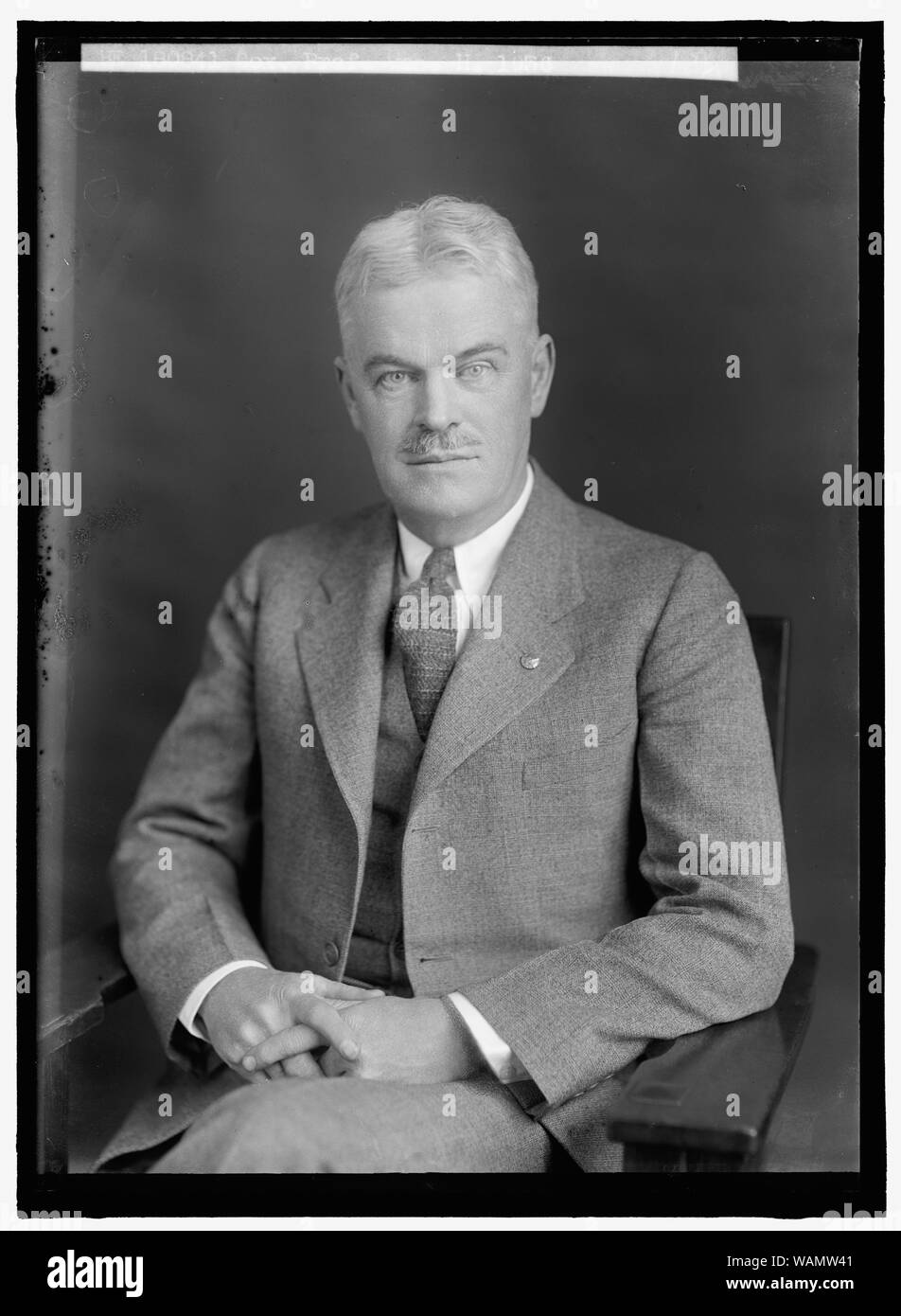COX, GEORGE H. PORTRAIT Stock Photo - Alamy