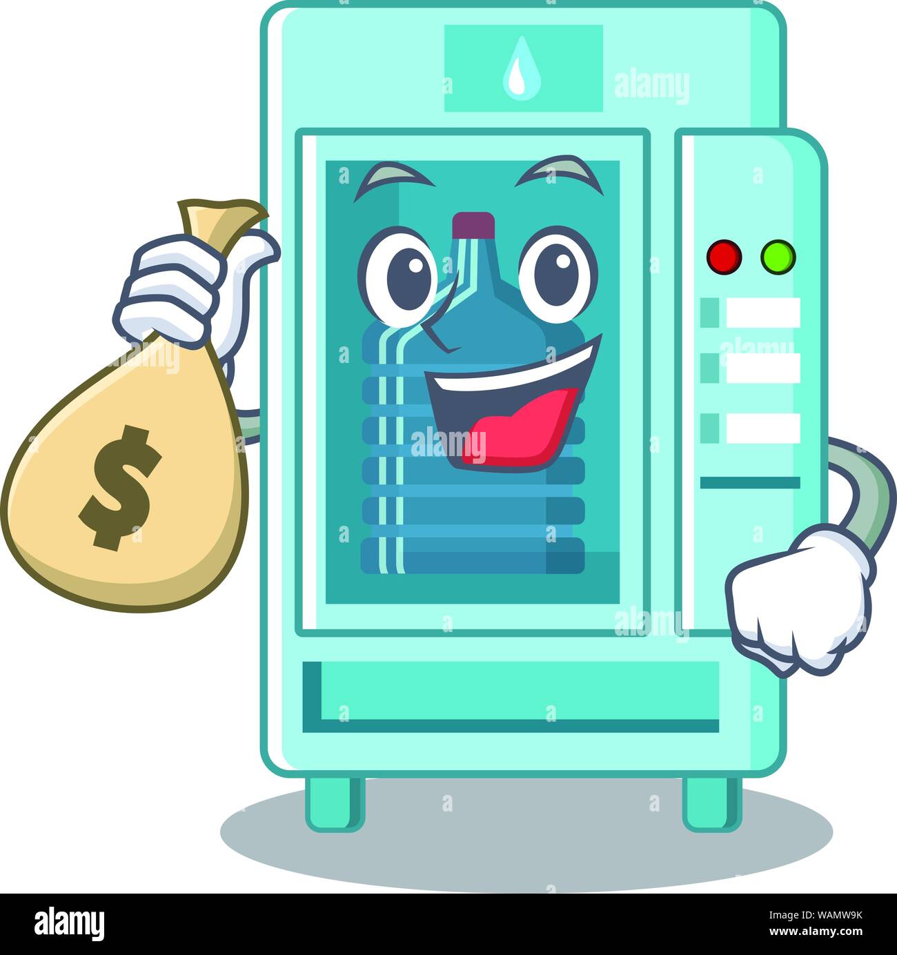 Gold vending machine Stock Vector Images - Alamy