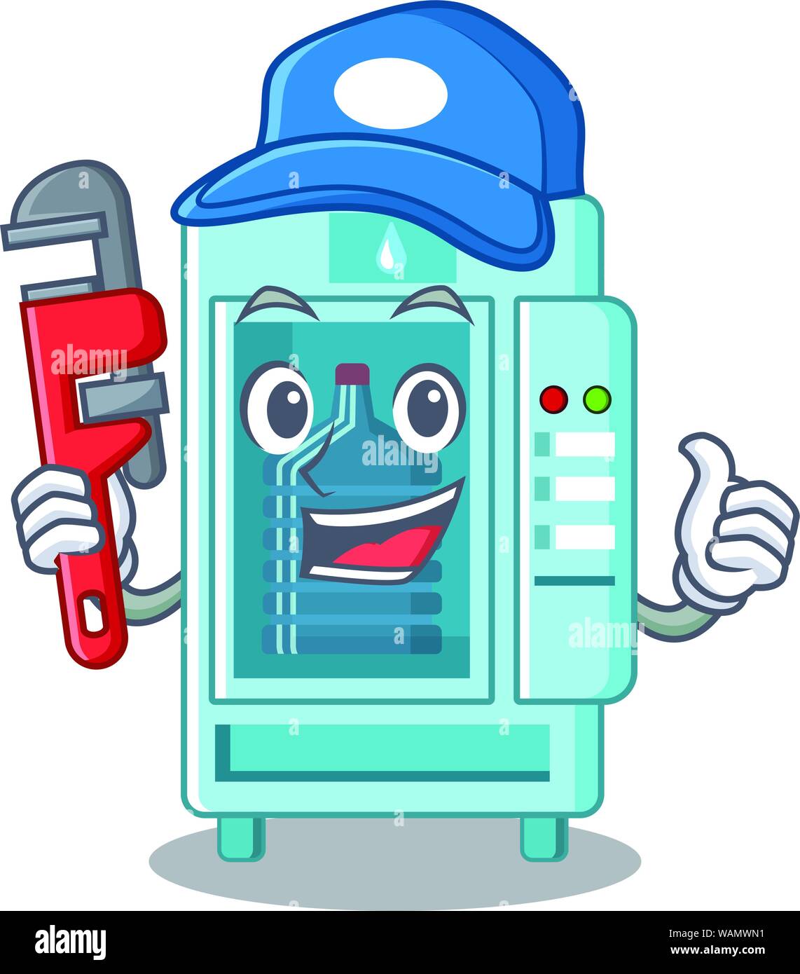 Vending machine mechanic Stock Vector Images - Alamy