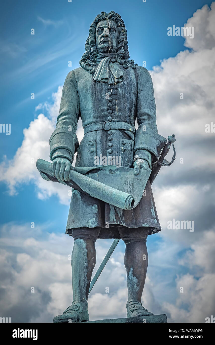 Charles xii of sweden, statue hi-res stock photography and images - Alamy