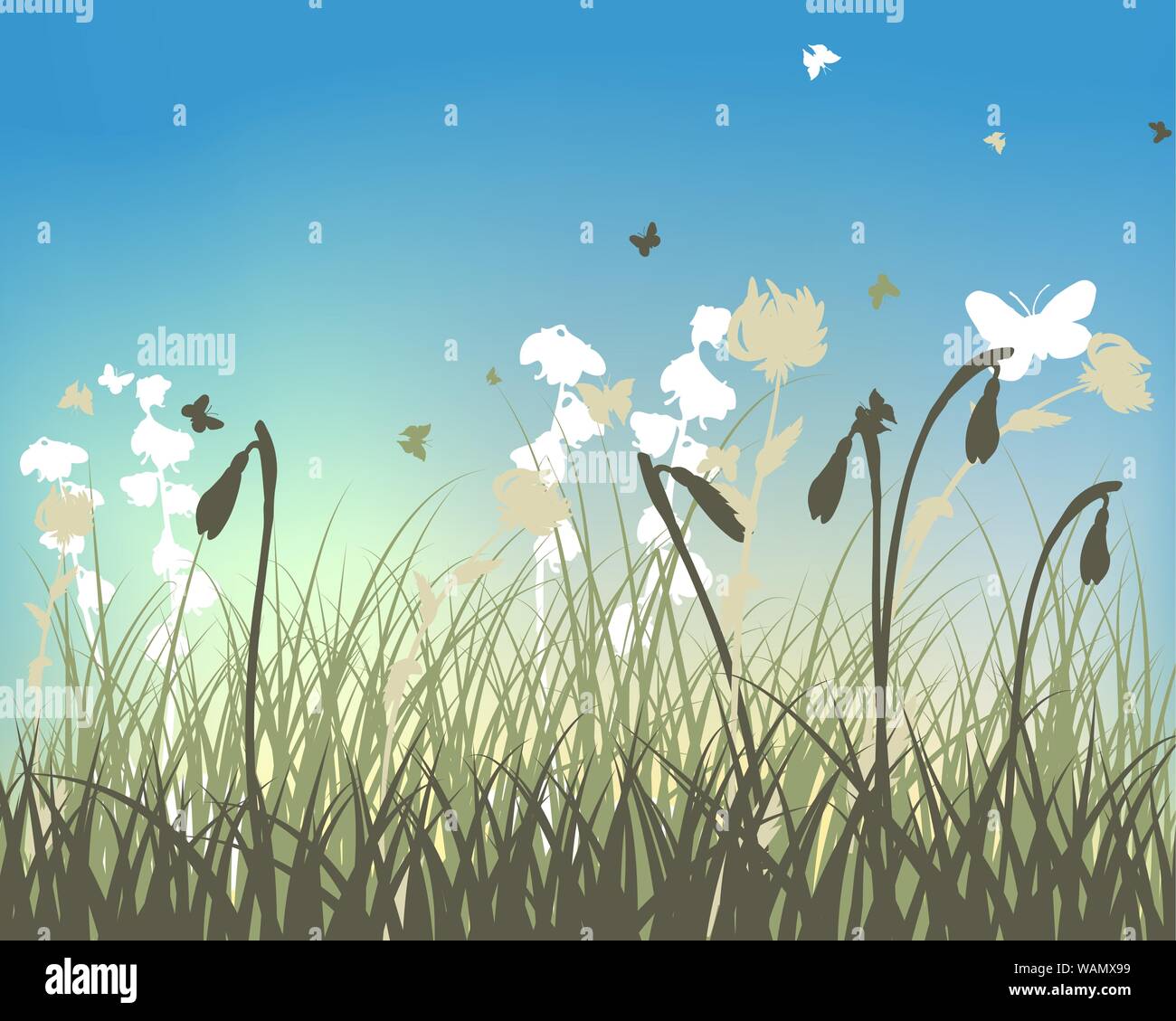 Fall butterfly Stock Vector Images - Alamy