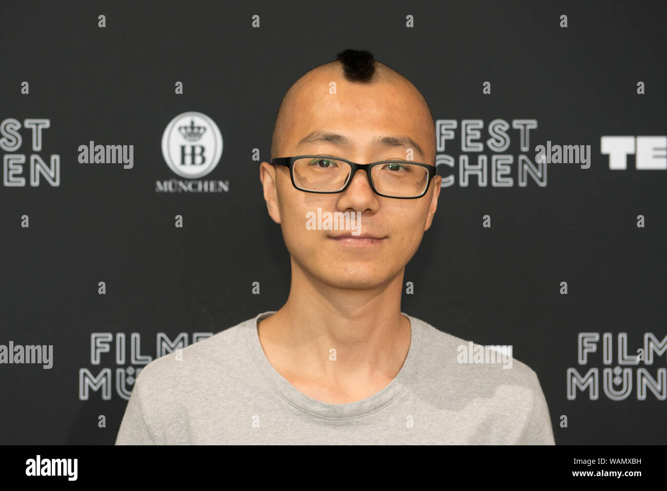 Chinese director Jian Xing seen before the screening of his film Winter ...