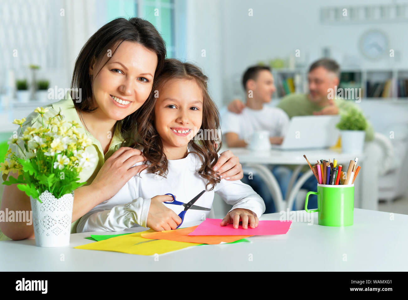 Teaches paper craft hi-res stock photography and images - Alamy
