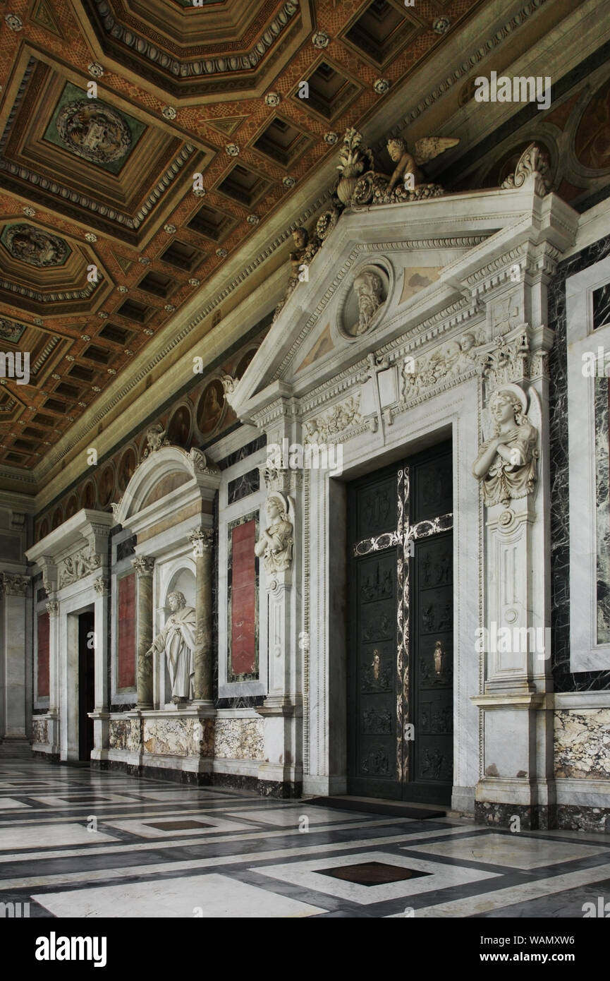 Basilica of St. Paul in Rome. Italy Stock Photo - Alamy