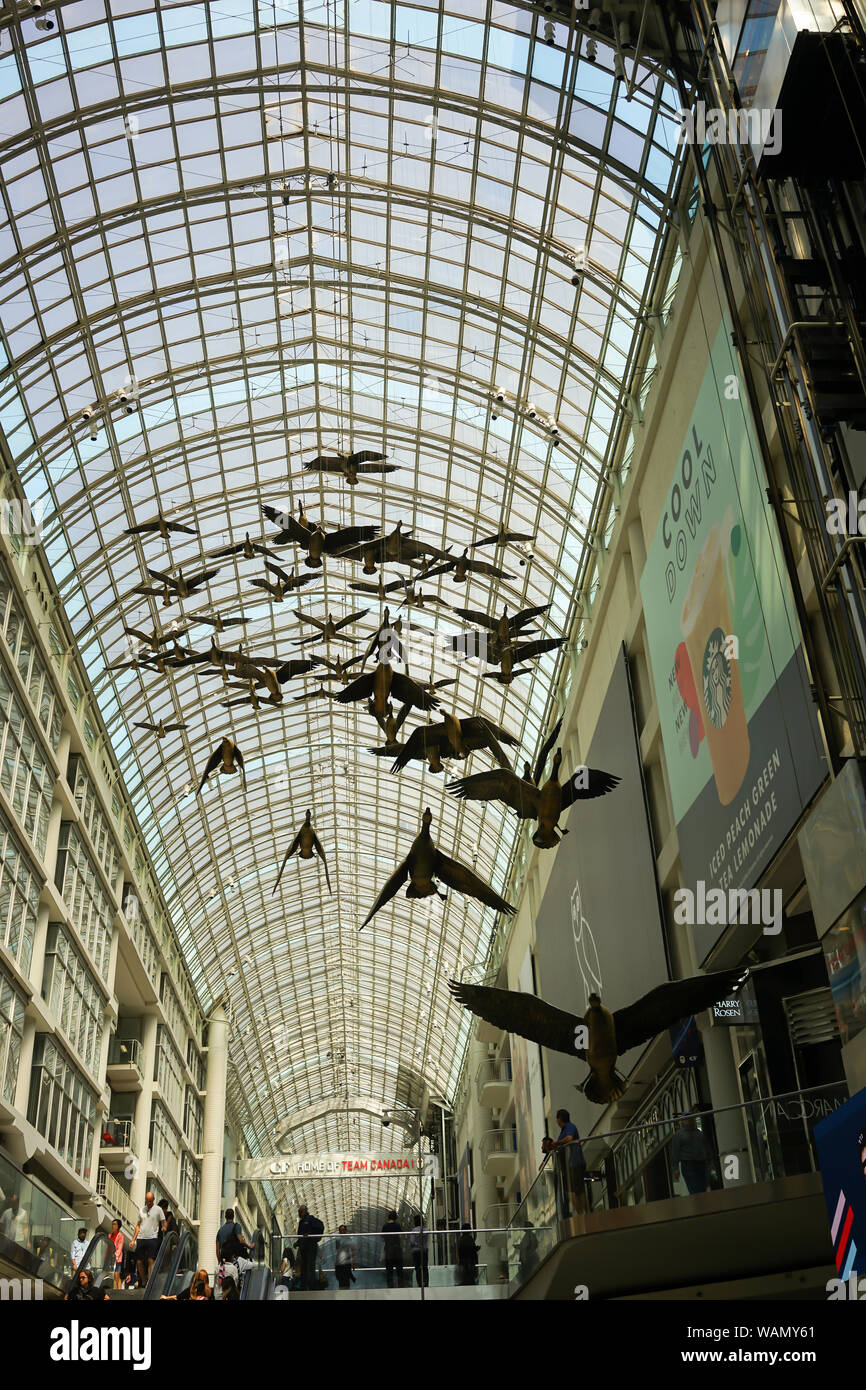Toronto eaton centre sign hi-res stock photography and images - Alamy