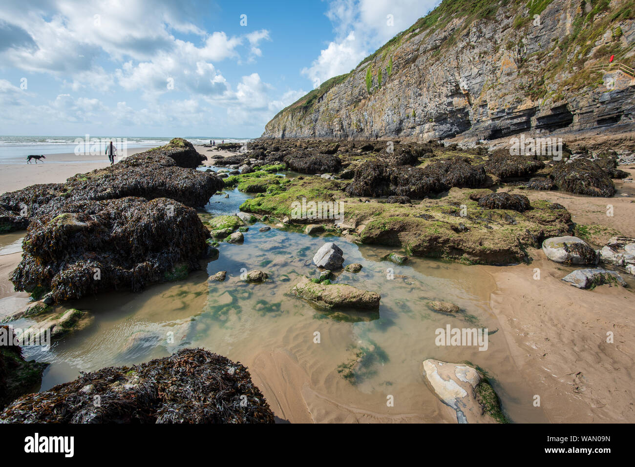 Carmarthen beach hi-res stock photography and images - Alamy
