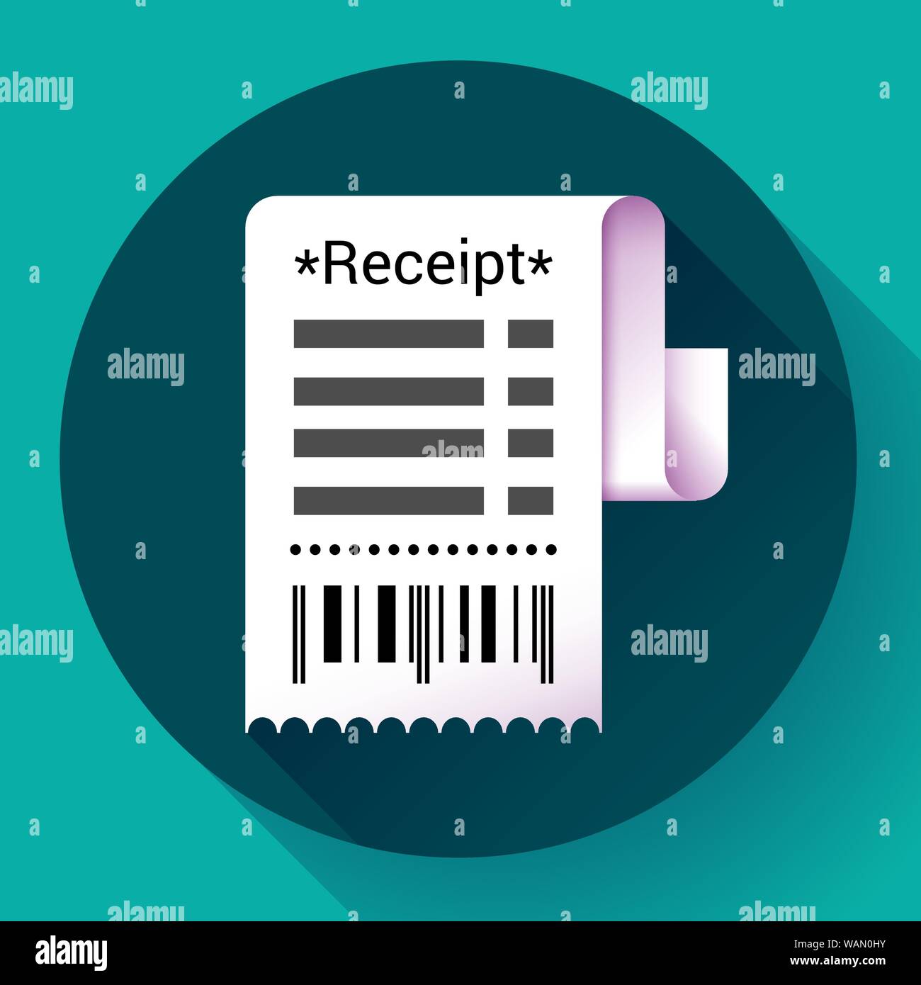 Accountant invoice Stock Vector Images - Alamy