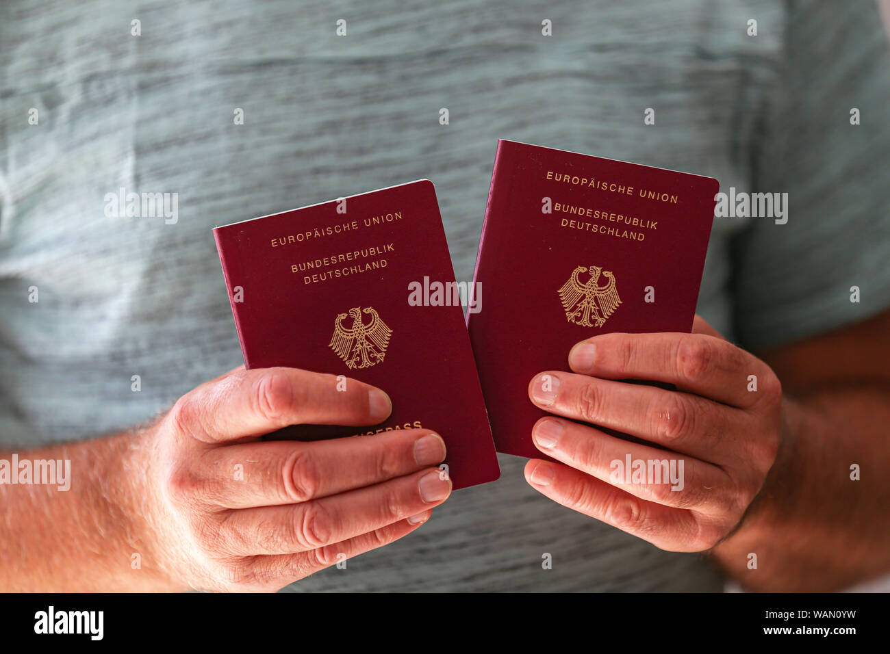 Biometric passport scanner hi-res stock photography and images - Alamy