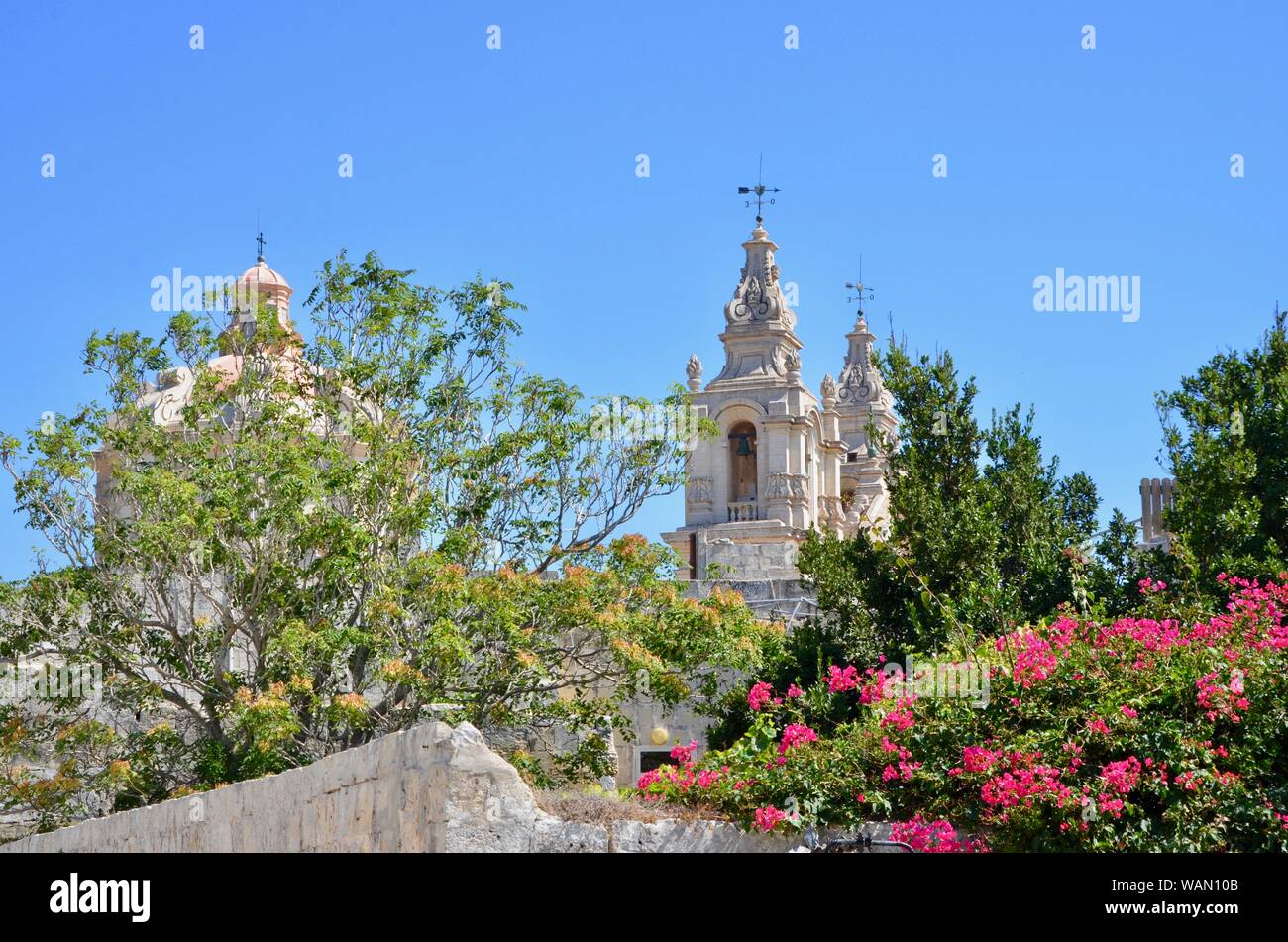 Malta trees hi-res stock photography and images - Alamy