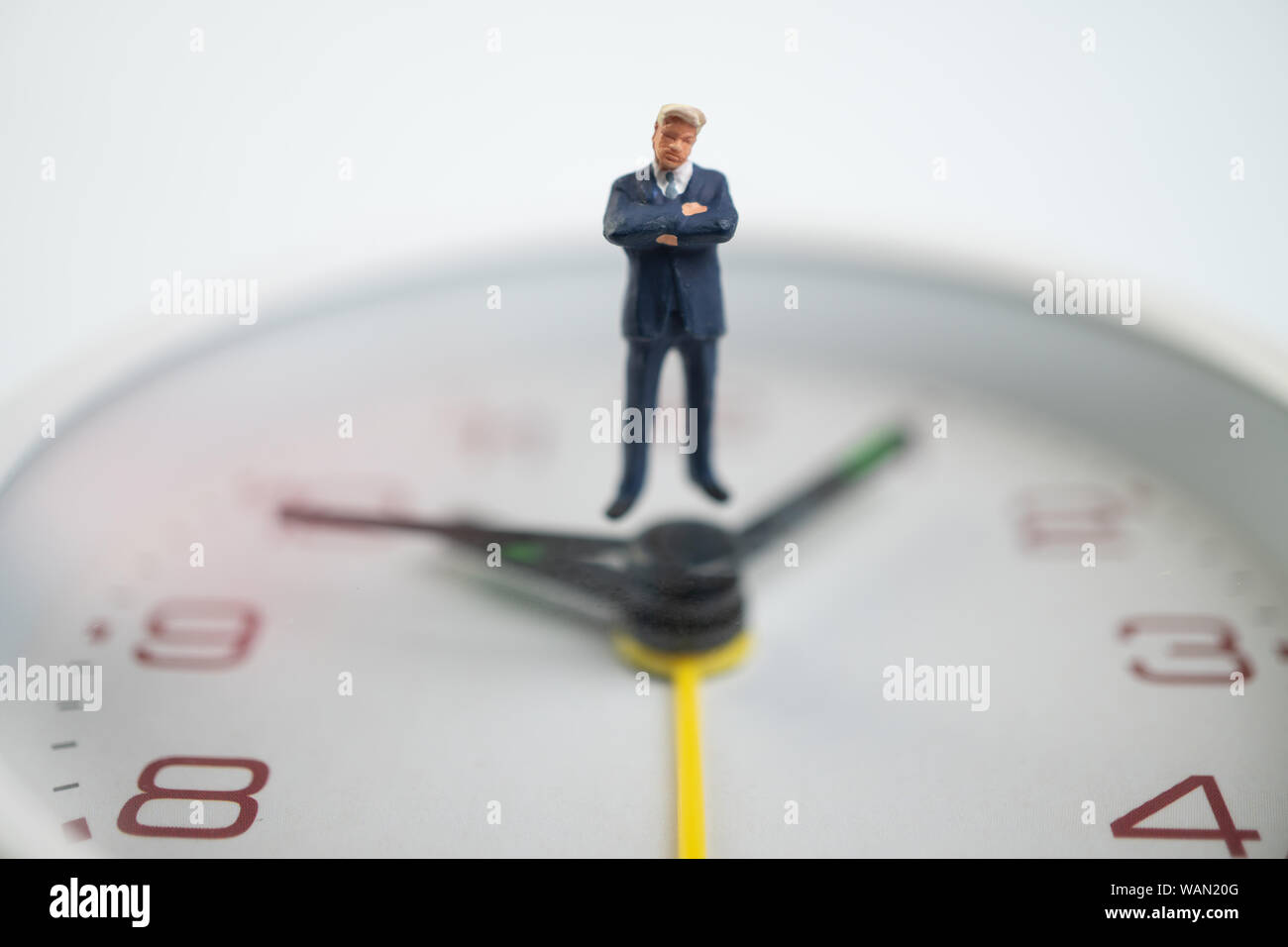 Miniature clock face hi-res stock photography and images - Alamy