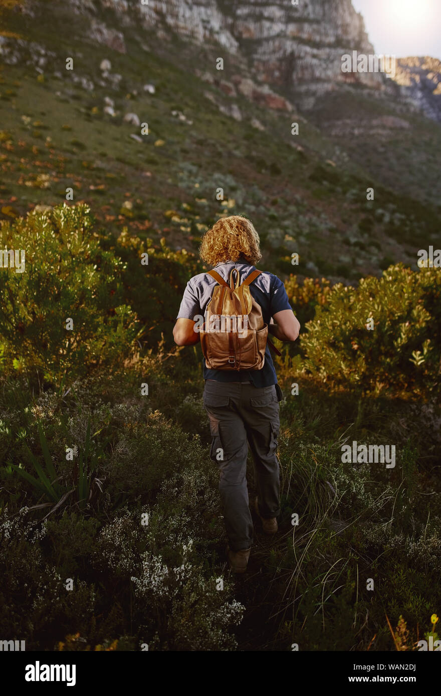 Active tourist backpack walking on hi-res stock photography and images ...