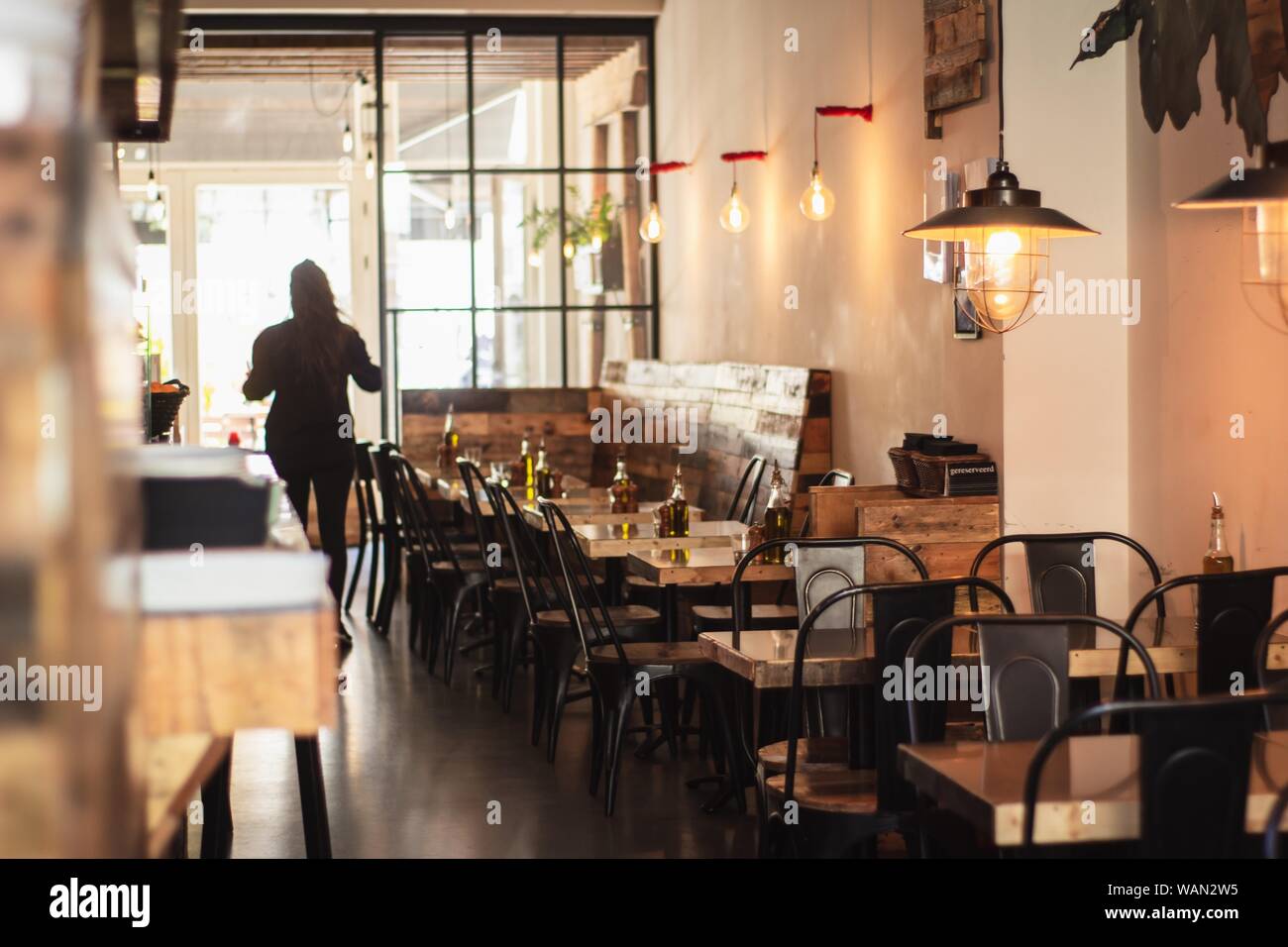 3d render cafe bar interior hi-res stock photography and images - Alamy
