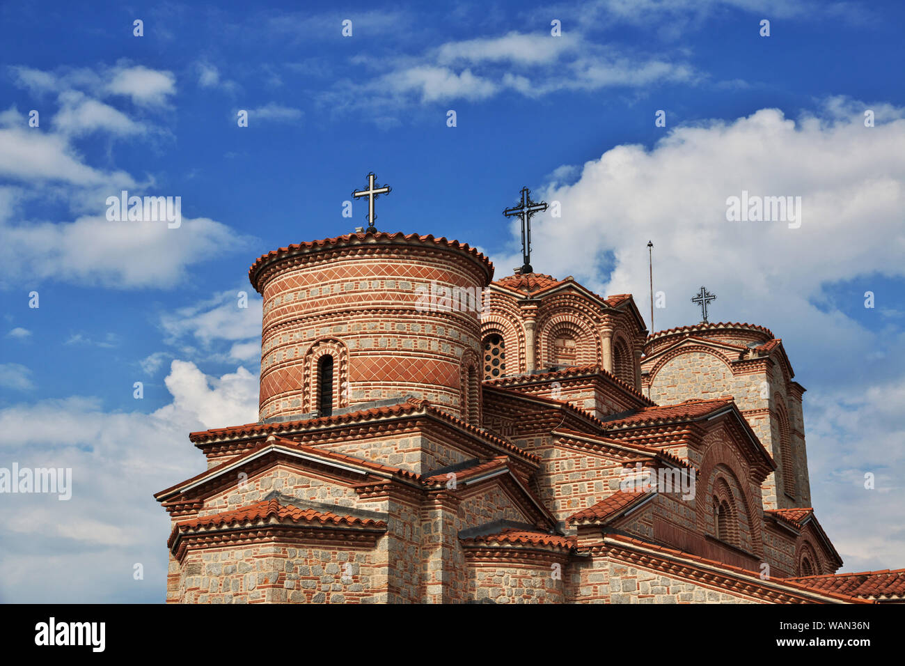 Church in Orchid city, Macedonia Stock Photo - Alamy
