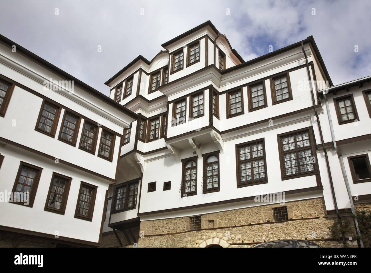 Robevi family house in Ohrid. Macedonia Stock Photo - Alamy