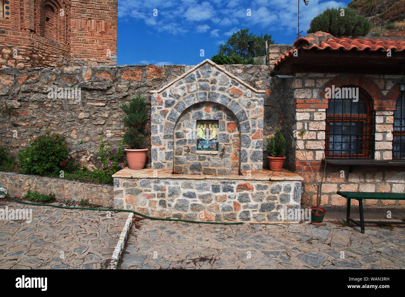 Church in Orchid city, Macedonia Stock Photo - Alamy