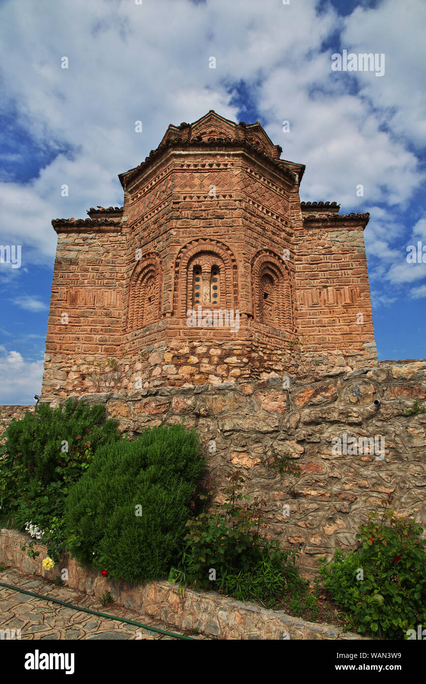 Church in Orchid city, Macedonia Stock Photo - Alamy