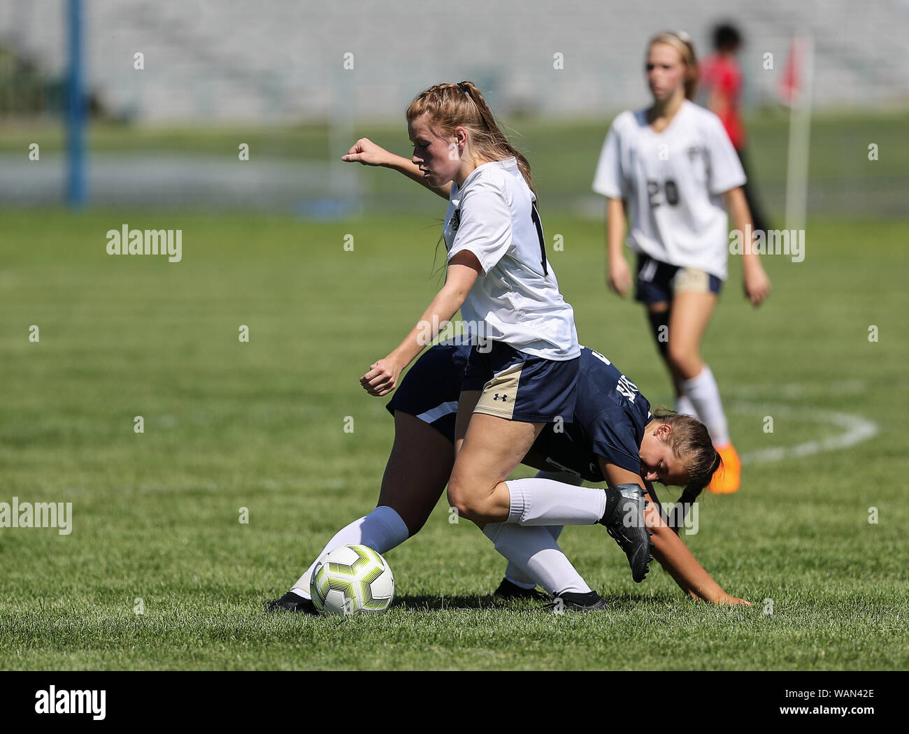 Girls soccer action with Timberlake vs. Lake City High School in Coeur ...