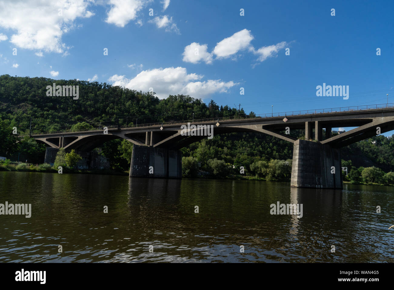 Branik bridge, also known as bridge of intelligence, is railway bridge ...