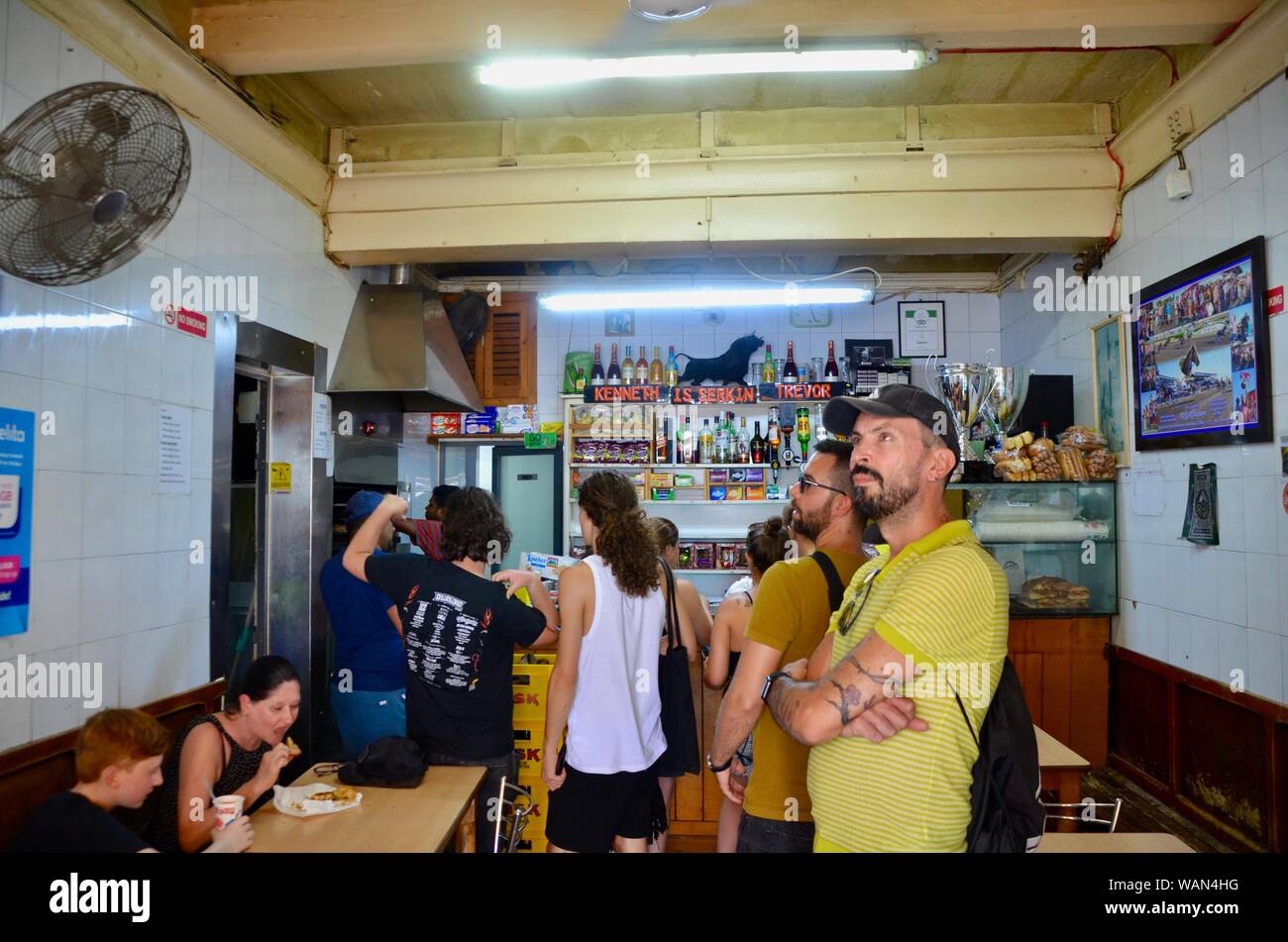 pasterizza crystal palace rabat malta Stock Photo - Alamy