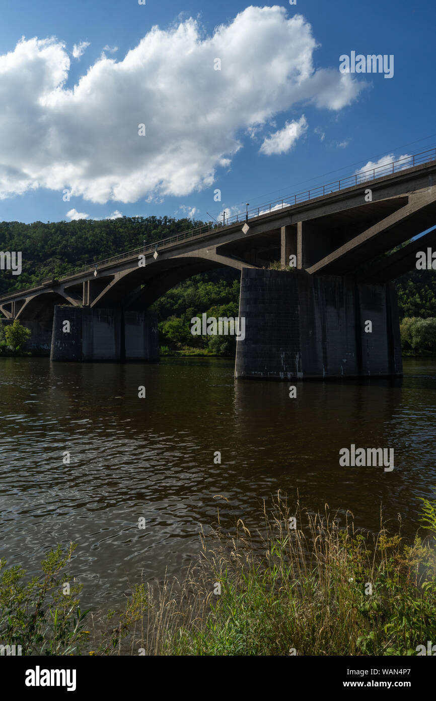 Branik bridge, also known as bridge of intelligence, is railway bridge ...