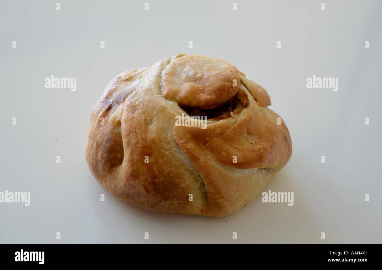 traditional pea qassata pasty pie malta Stock Photo - Alamy