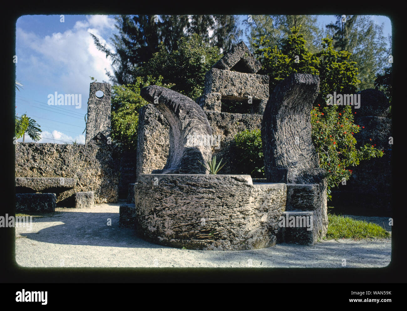Coral Castle, Homestead, Florida Stock Photo - Alamy