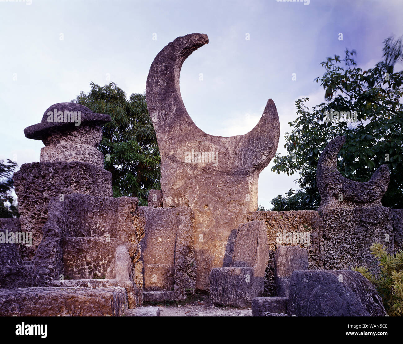 Coral Castle, the creation of reclusive Edward Leedskalnin, who, using ...