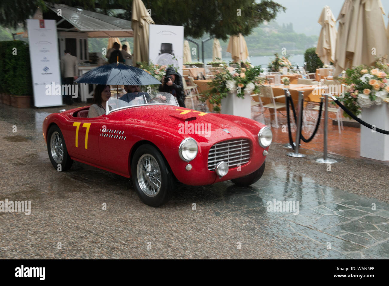 Siata 300 BC seen at the concourse d`Eleganza villa d`Este 2019 Stock ...