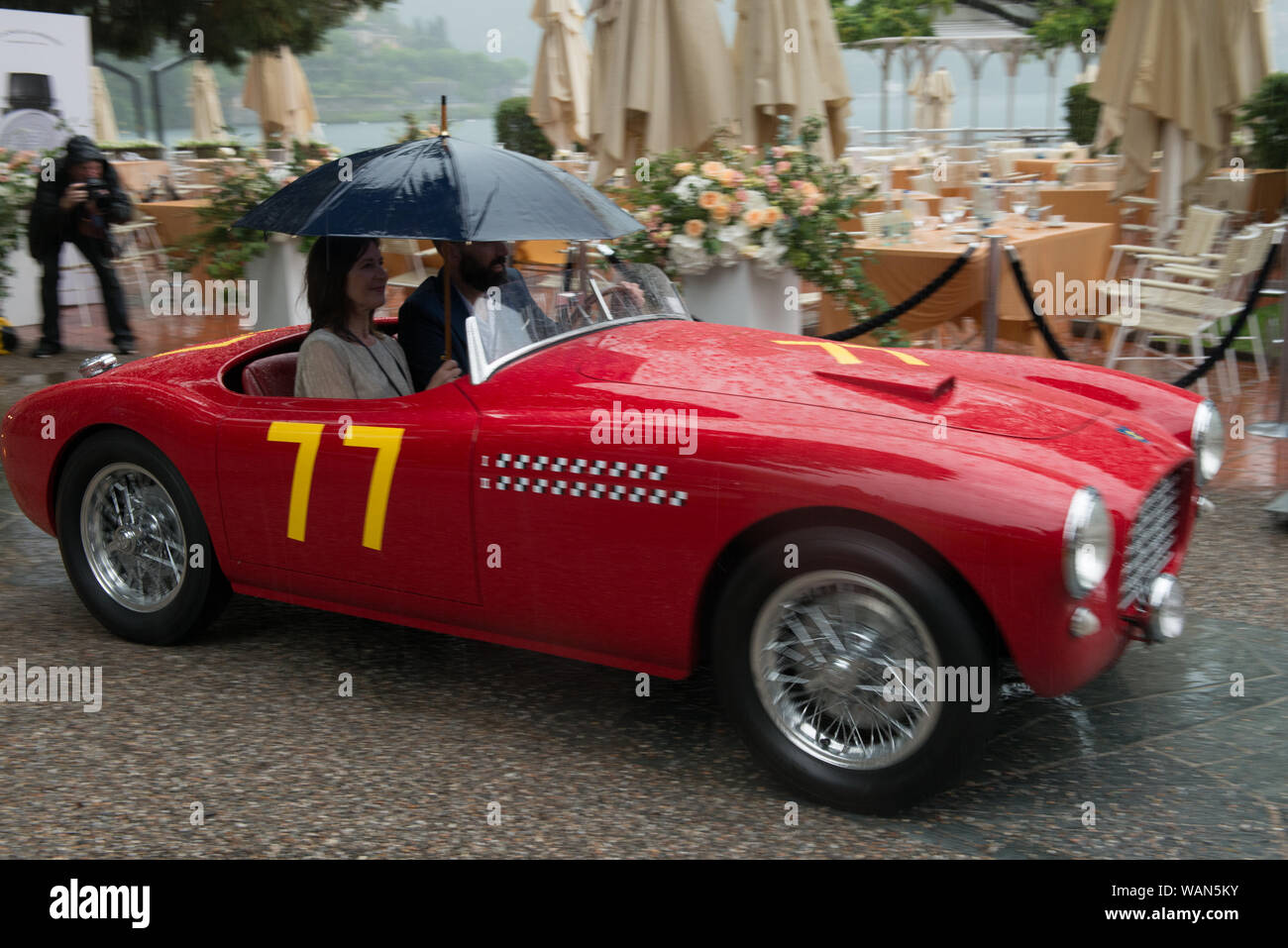 Siata 300 BC seen at the concourse d`Eleganza villa d`Este 2019 Stock ...