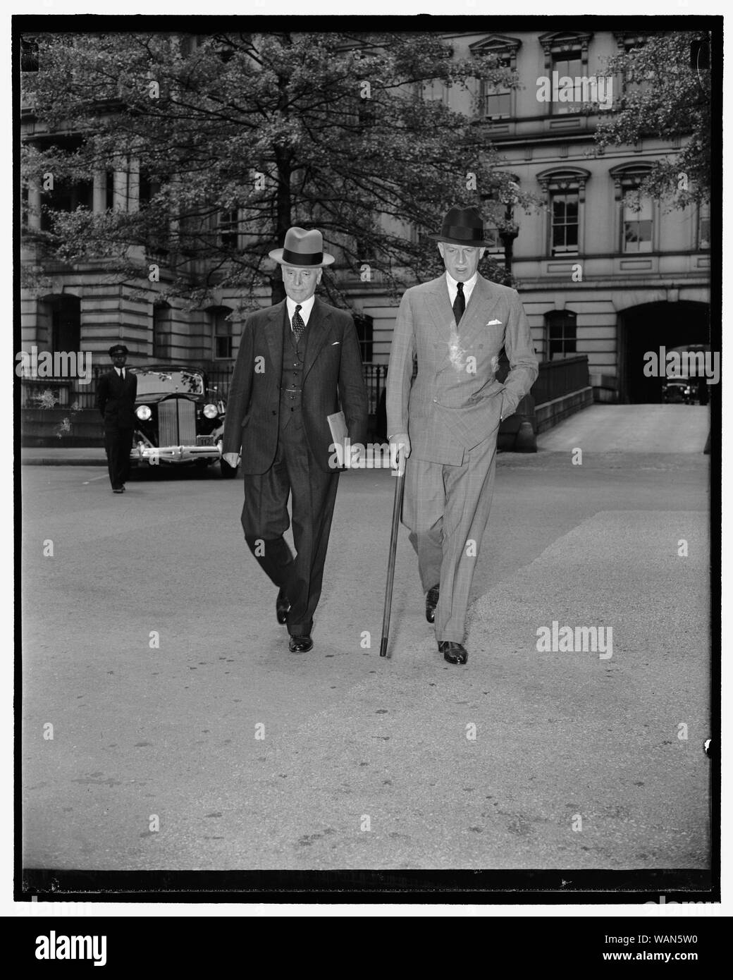 Cordell Hull and Sumner Welles Stock Photo - Alamy