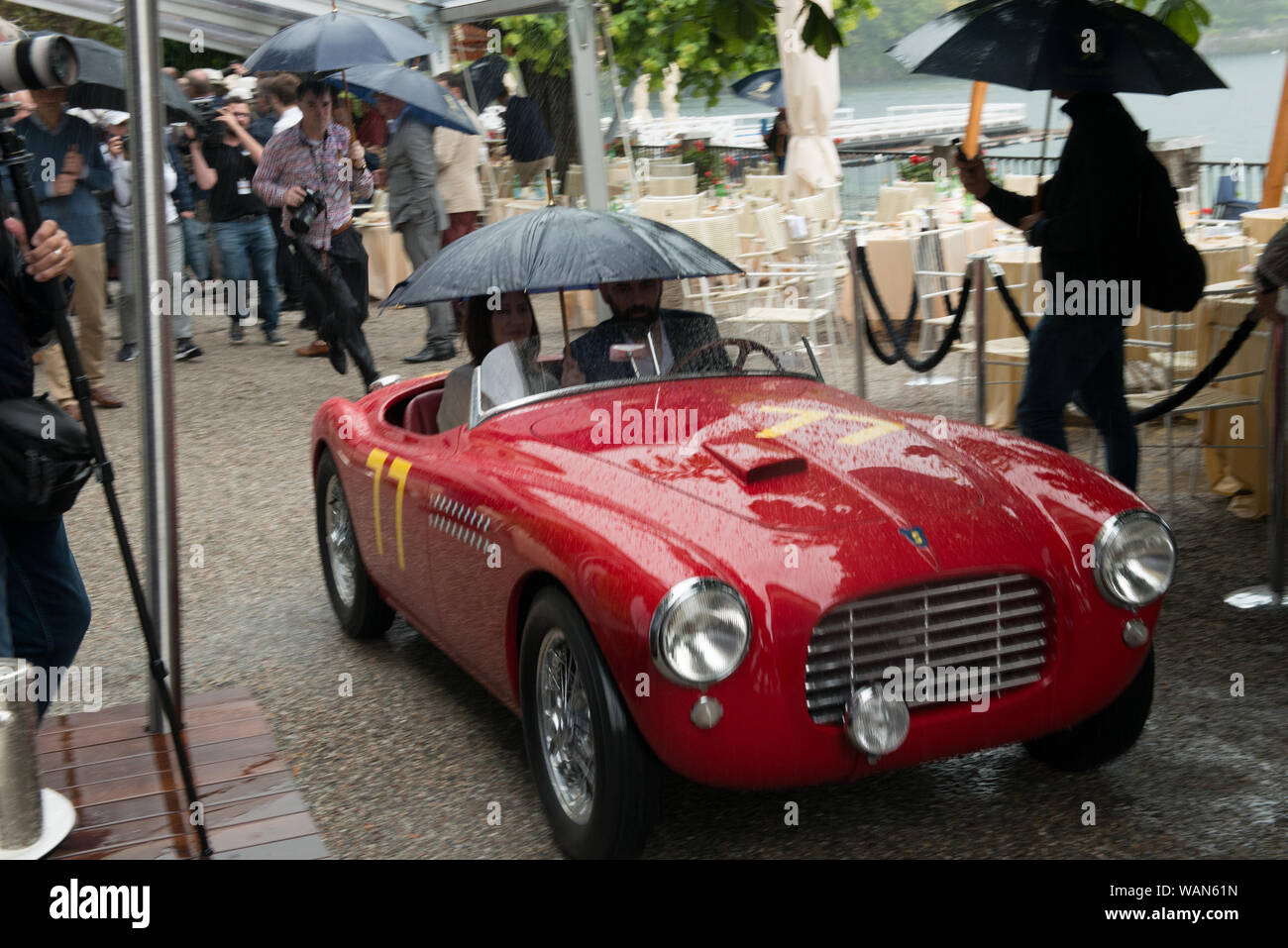 Siata 300 BC seen at the concourse d`Eleganza villa d`Este 2019 Stock ...