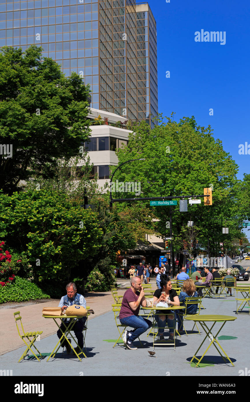 Robson square vancouver british columbia hi-res stock photography and ...