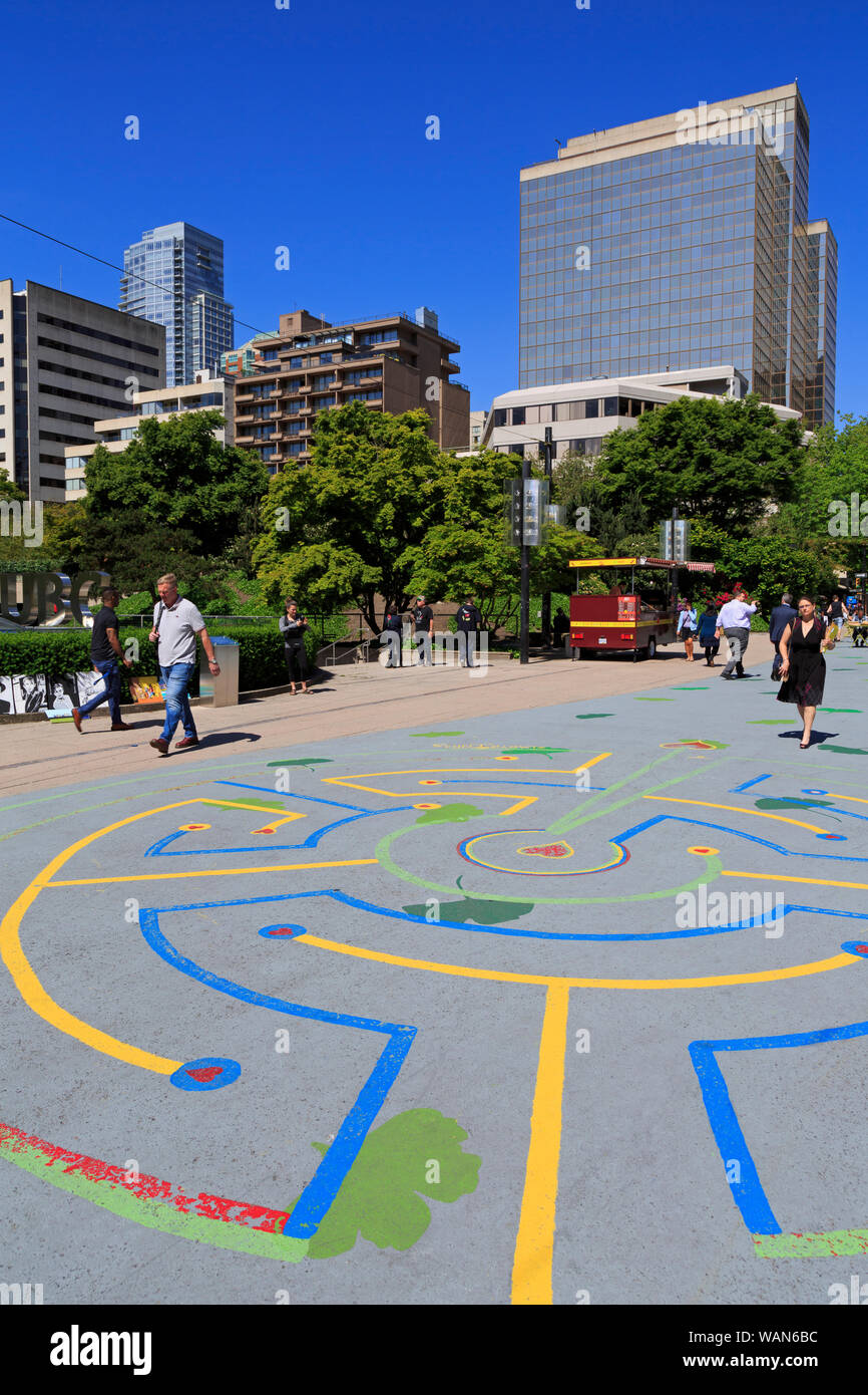 Robson square hi-res stock photography and images - Alamy