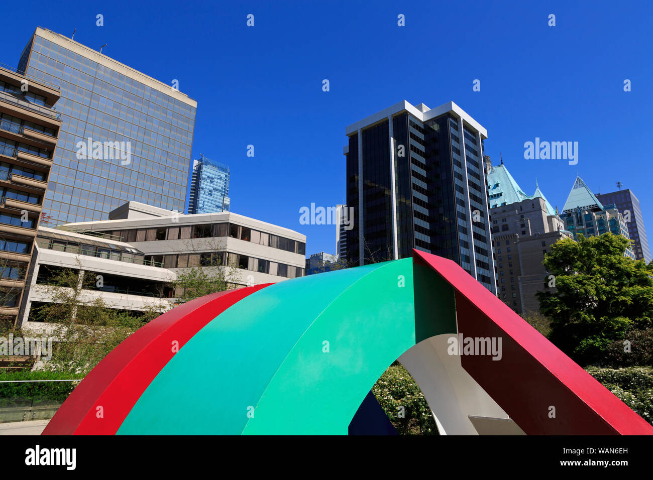 Robson square sculpture vancouver hi-res stock photography and images ...